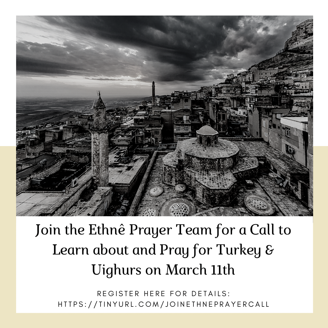 Ethne Prayer Team | Reaching the Unreached Peoples Groups of the World
